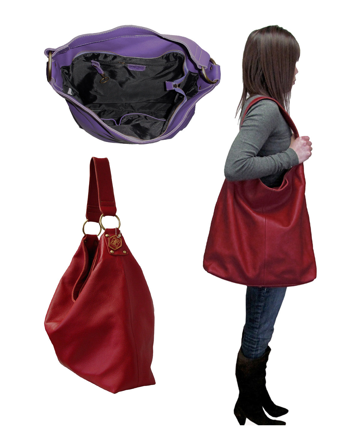 Amerileather Cynthia Handbag--(#1805-08)
