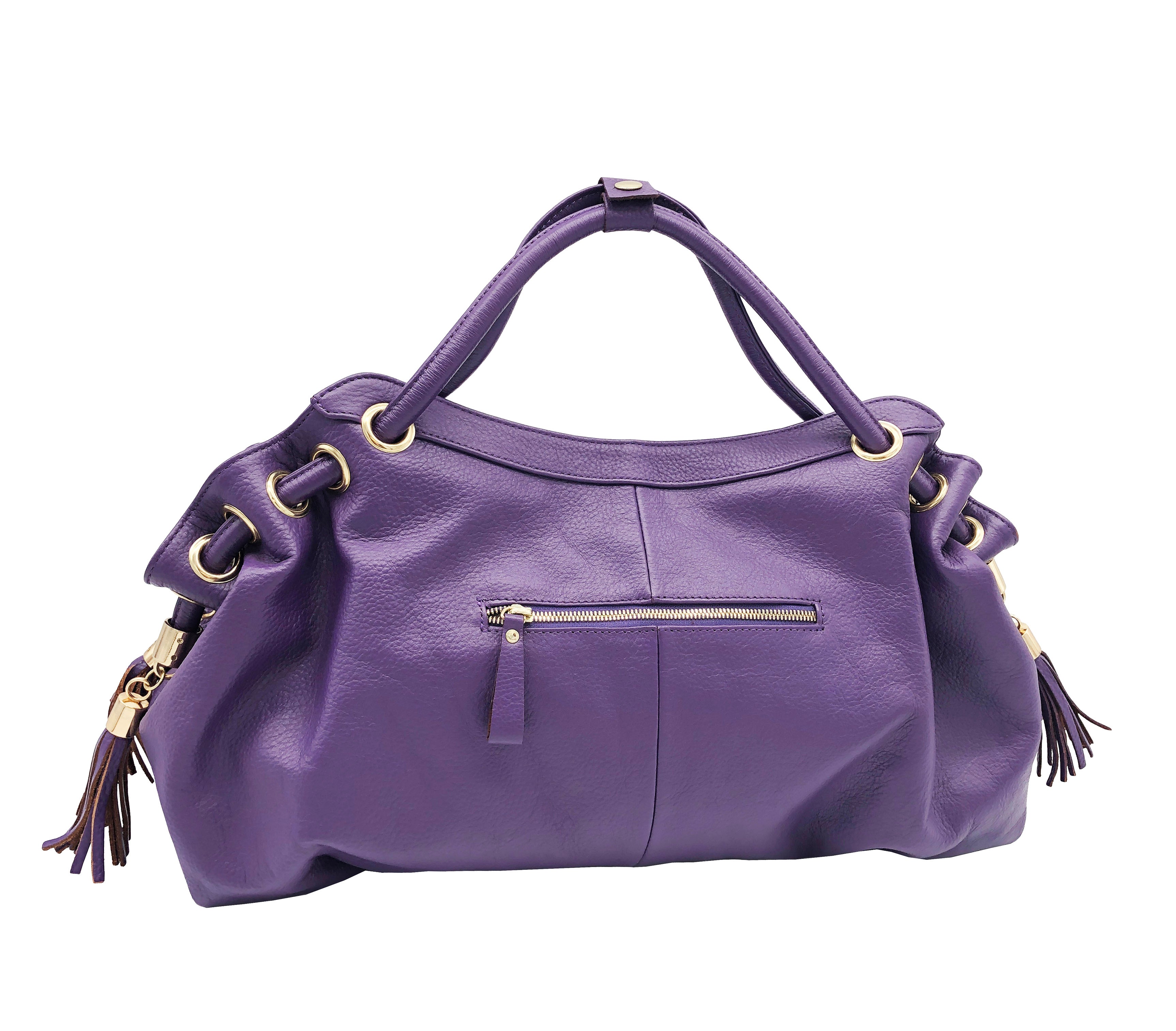 Musette Leather Handbag (#1899-02589) (#1898-3678)