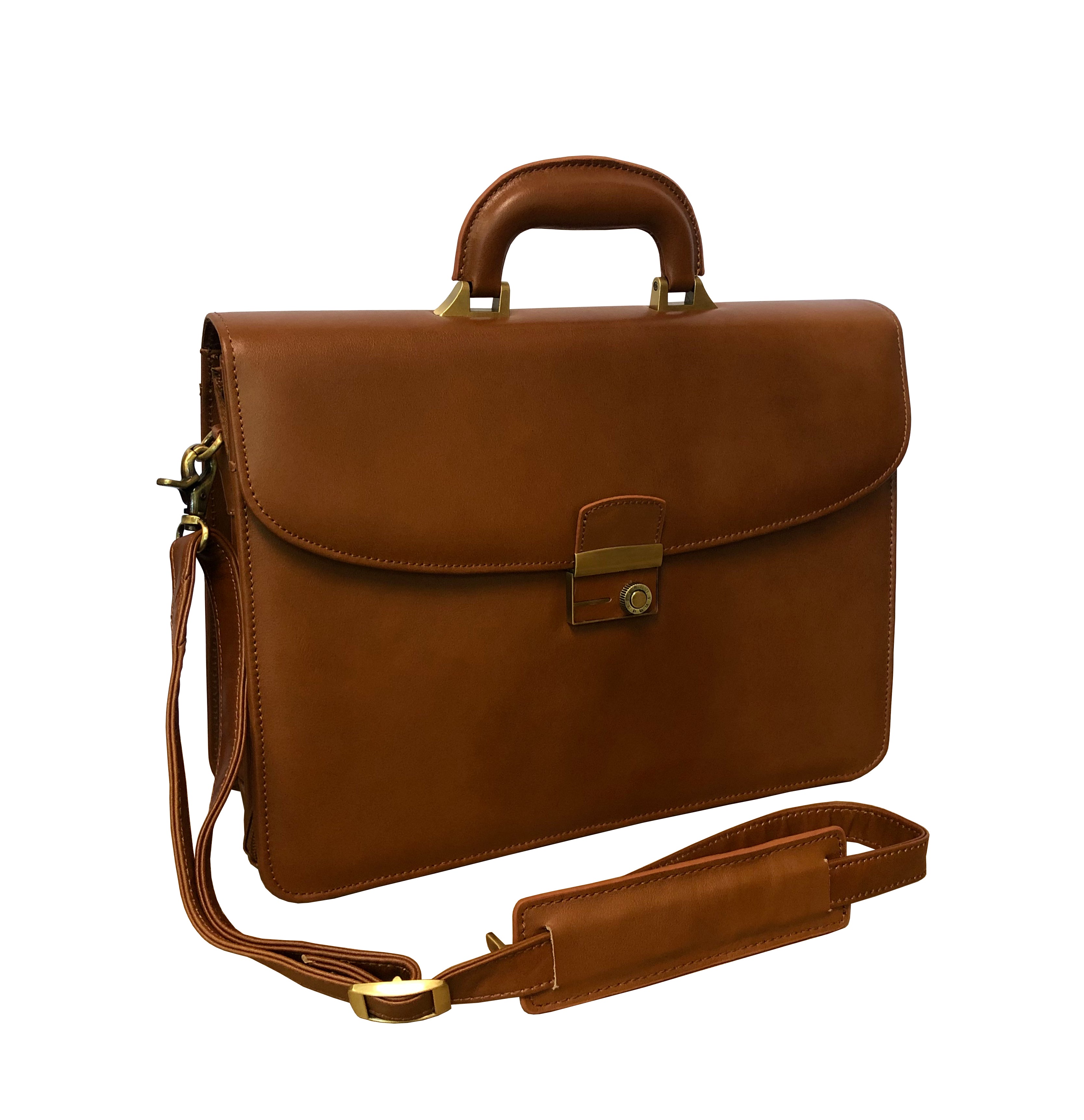 APC Functional Leather Executive Briefcase (#2850-02)
